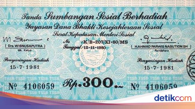 Cerita Kolektor Kupon SDSB: Sisa Mimpi Jadi Miliarder
