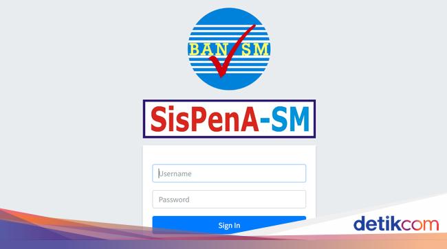 Cara Login Sispena 2.0 untuk PAUD/PNF dan SD/MA serta Pengajuan Akreditasi