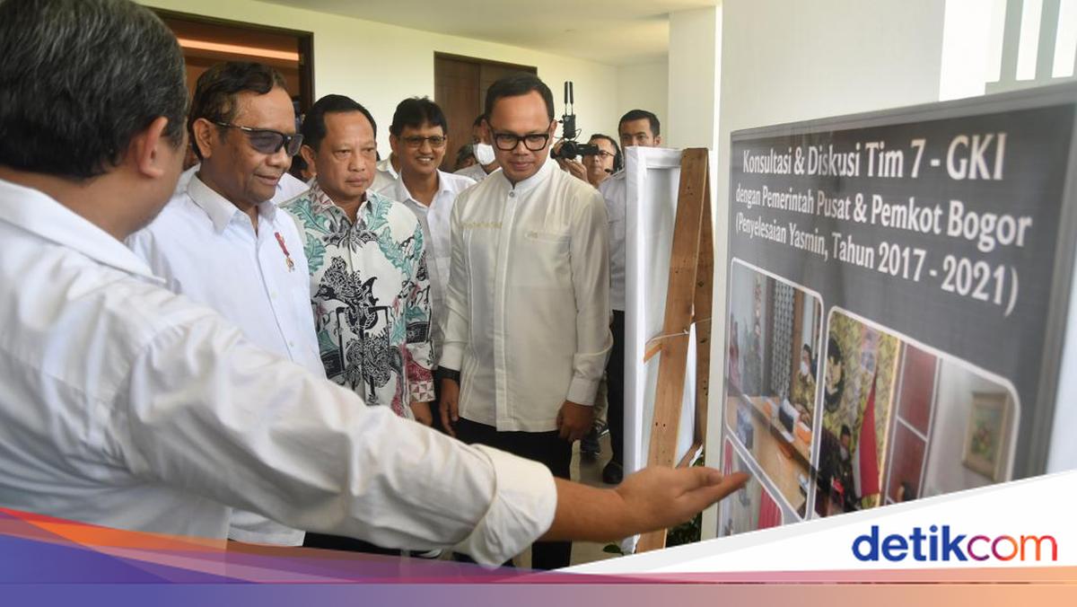 Momen Mahfud dan Tito Hadiri Peresmian GKI Yasmin Bogor