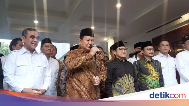 Disambut Prabowo, Cak Imin Tiba di Kertanegara