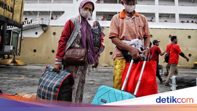Potret Mudik Awal dengan Kapal Laut di Tanjung Priok