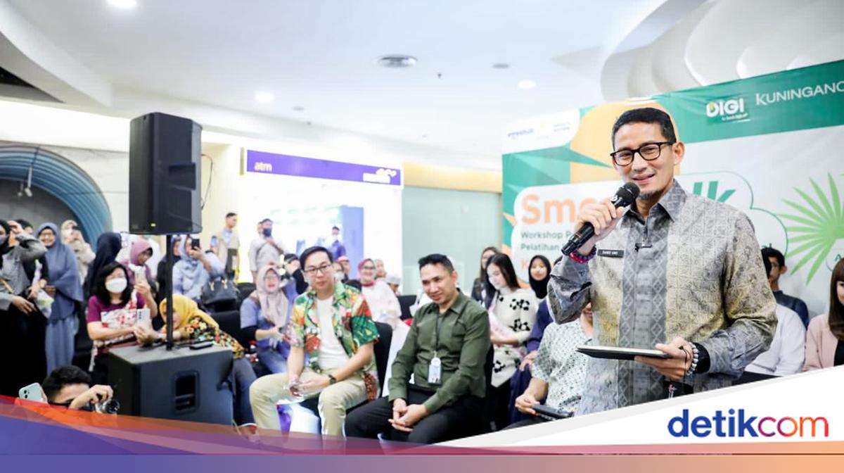 UMKM Masuk Mall, Sandi Uno Bantu Pemasaran Produk hingga Go Digital