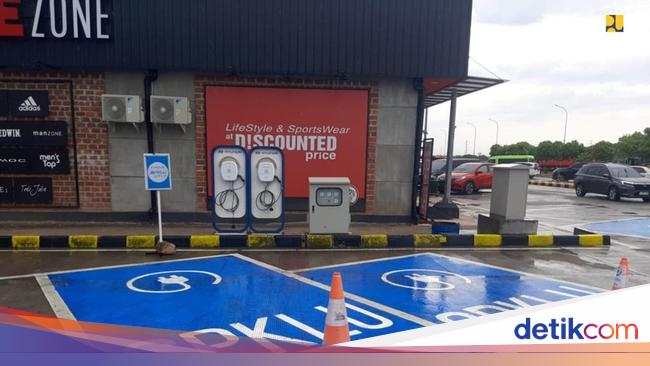 Mobil Listrik Banyak Wira-wiri, Jasa Marga Siapkan 25 SPKLU di Rest ...