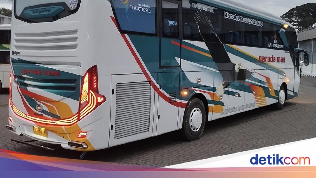 PO Garuda Mas Rilis Bus Baru: Pakai Bodi SHD, Bagasi Luas Sampai 4 Pintu!