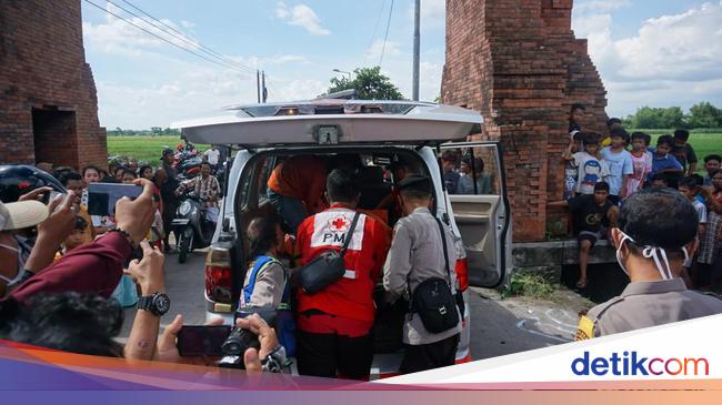 Diduga Mengantuk, Pegawai Pabrik Gula di Mojokerto Tewas Tabrak Gapura Desa
