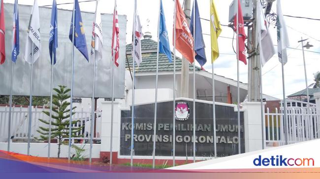 KPU Gorontalo Tetapkan 548 DCS Anggota DPRD Provinsi, Cek Rinciannya