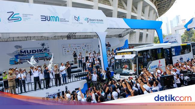 Kabar Gembira! BUMN Gelar Mudik Gratis Lagi, 80 Ribu Orang Bisa Ikut