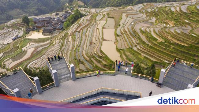 Indahnya Terasering di China, Kini Jadi Destinasi Wisata