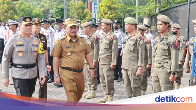 730 Personel Gabungan Dikerahkan Amankan Mudik Lebaran di Nganjuk