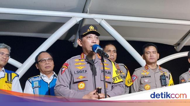 Kapolri Jelaskan One Way Arus Balik Tak Asal: Ada Hitung-hitungannya