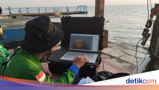 Ketinggian Cuma 1 Derajat, Hilal di Takalar Sulsel Tidak Terlihat Ketinggian Cuma 1 Derajat, Hilal di Takalar Sulsel Tidak Terlihat