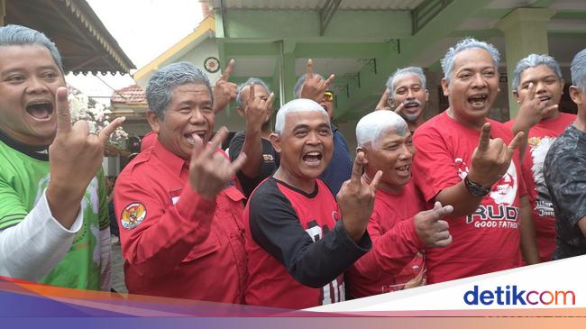 Ganjar Jadi Capres, 17 Kader PDIP Kota Solo Cat Rambut Putih