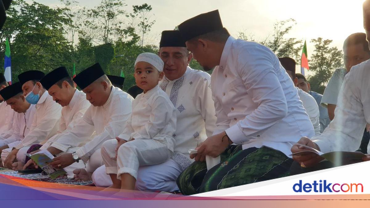 Kebersamaan Edy dan Keluarga Bobby di Momen Idul Fitri 2023