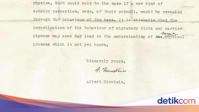 70 Tahun Lamanya untuk Membuktikan Surat Albert Einstein