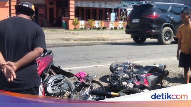 Mengerikan Tabrakan Motor di Wajo Tewaskan 1 Remaja dan 2 Lainnya Kritis