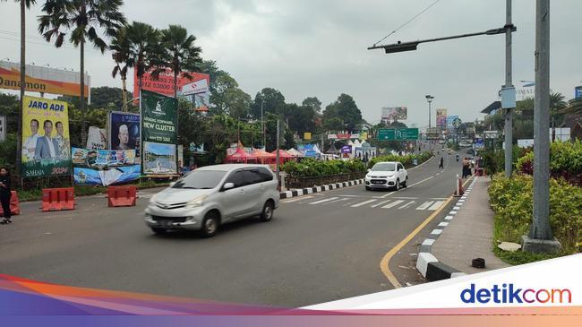 One Way Puncak Bogor Arah Jakarta Kembali Diterapkan