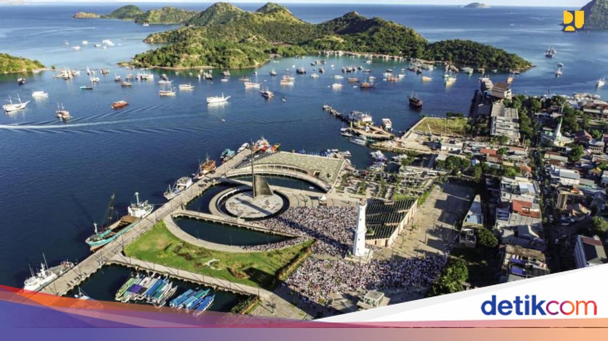 Megahnya Kawasan Waterfront Labuan Bajo Jelang KTT ASEAN Ke-42