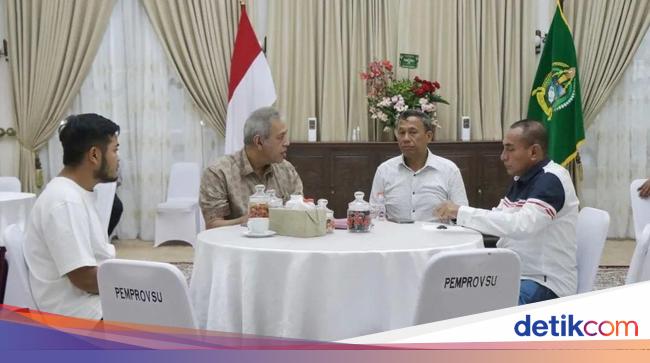 Sekjen Hanura Temui Gubsu Edy Usai Jadi Tersangka Pemalsuan Surat PSMS