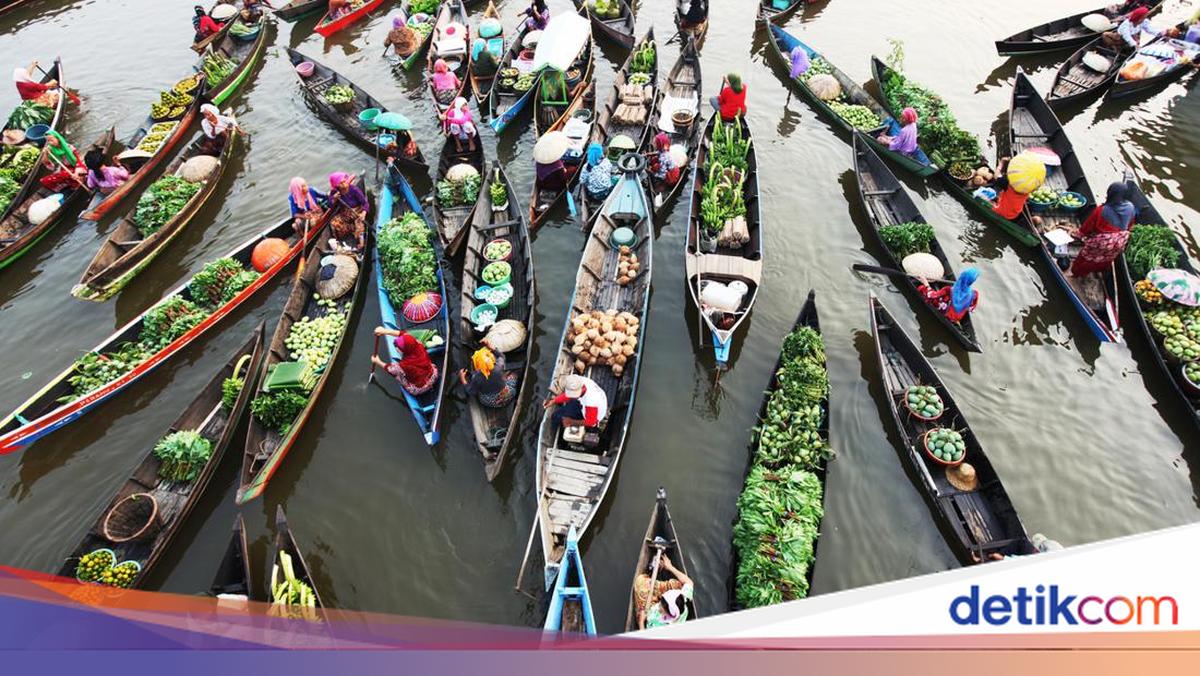 5 Pasar Unik di Asia, Terapung di Sungai hingga Ada di Pinggir Rel Kereta