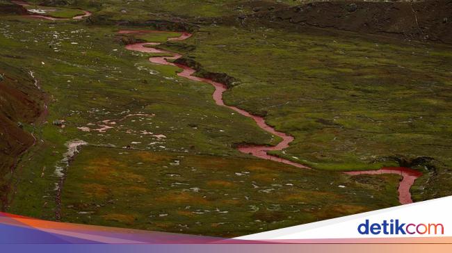 Fenomena Sungai Darah di Peru