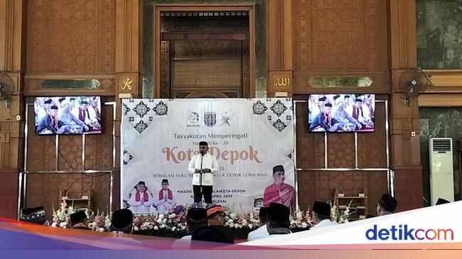 HUT ke-24 Depok, Idris Banggakan Kantor Pemerintahan Makin Bagus