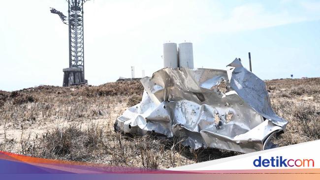 Kerusakan Akibat Ledakan Dahsyat Roket Raksasa SpaceX