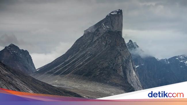 Unik Sekaligus Seram, Gunung Thor Bidang Paling Terjal di Dunia