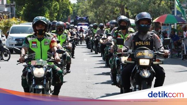 Sinergi Polri-TNI Antisipasi Macet dan Gangguan Keamanan di Kota Mojokerto
