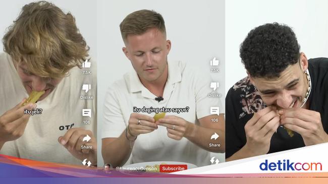 Tekstur Kikil Seperti Jeli, Begini Reaksi Bule Saat Mencicipinya