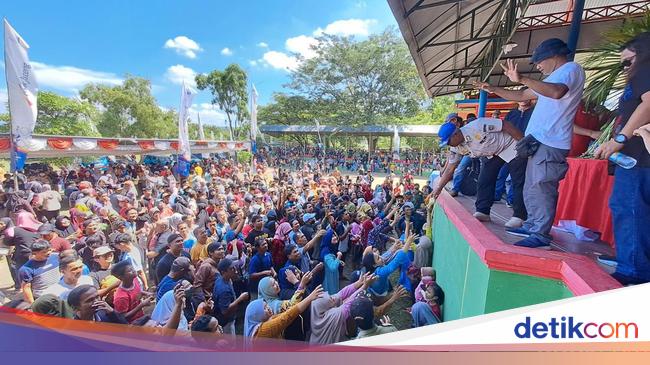 Tumplek Blek! Begini Ramainya Andum Kupat Lebaran di WGM Wonogiri