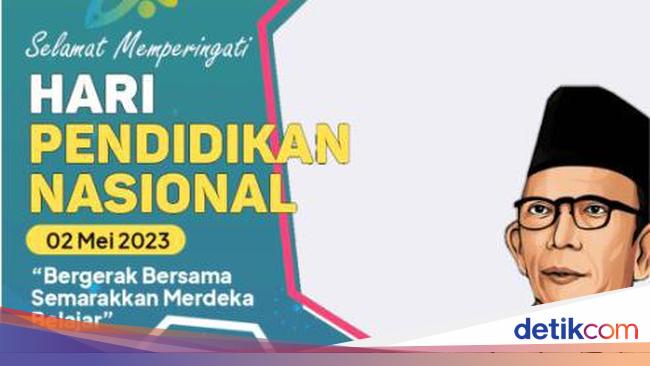 25+ Twibbon Hari Pendidikan Nasional atau Hardiknas 2 Mei 2023, Yuk Share!