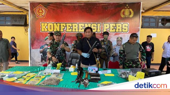 Polisi Sita 13 Senpi Milik KKB Selama 4 Bulan Operasi Damai Cartenz di Papua