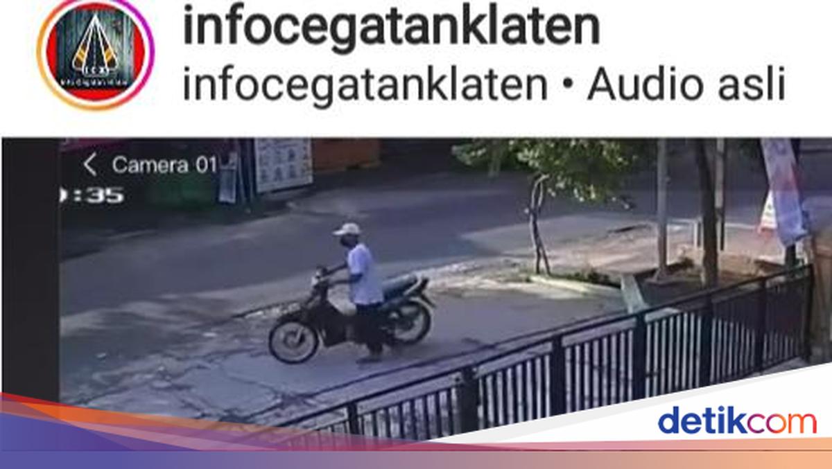Usai Beli Bubur, Pria di Belangwetan Klaten Gondol Motor Penjualnya