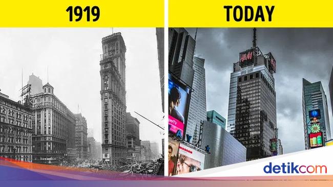 Mencengangkan! Foto Perubahan Dunia dalam 100 Tahun Terakhir