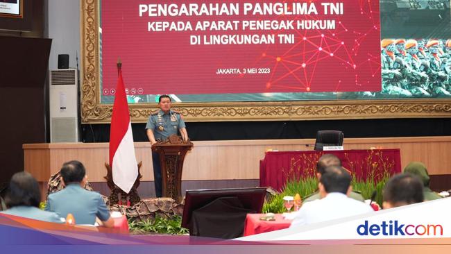 Panglima: Prajurit Jual Senpi-Amunisi ke Musuh Dapat Diancam Hukuman Mati