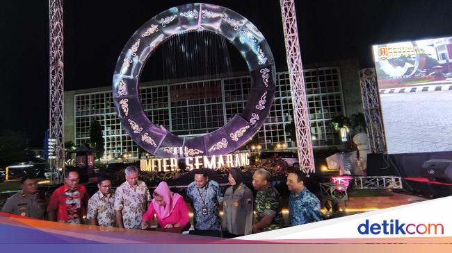 Kenalkan! Landmark Baru Kota Semarang, Titik Nol Kilometer nan Megah