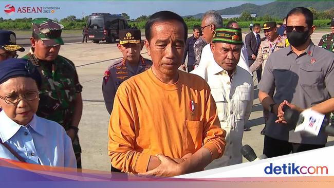 Jokowi Tiba di NTT, Pastikan KTT ASEAN Labuan Bajo Siap Digelar Jokowi Tiba di NTT, Pastikan KTT ASEAN Labuan Bajo Siap Digelar