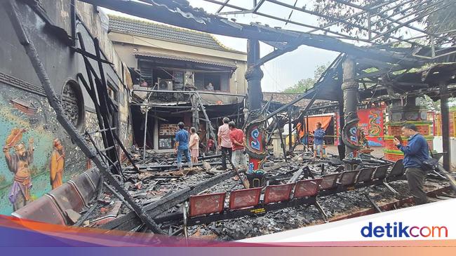 Klenteng di Mojokerto Terbakar, Kerugian Ditaksir Rp 500 Juta