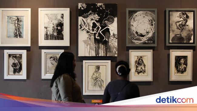 143 Lukisan Ditampilkan dalam Pameran Drawing Goras Gores
