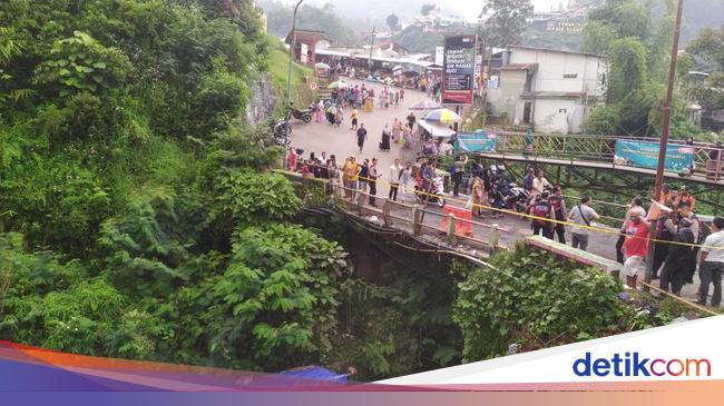 Sopir Bus Masuk Jurang di Guci Tegal Diamankan