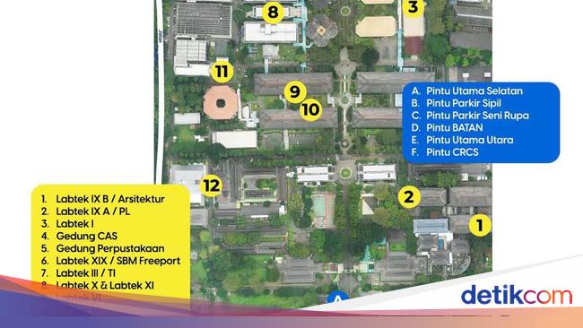 UTBK di ITB Tak Disarankan Bawa Kendaraan Pribadi, Begini Panduannya