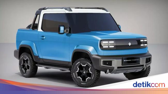 Mobil Listrik Mungil Wuling Bergaya Pick Up, Bakal Diproduksi?