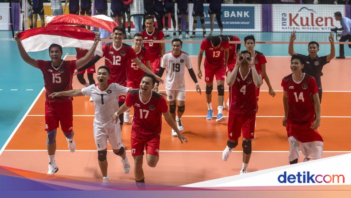 Hasil Voli Putra SEA Games 2025: Indonesia ke Final Usai Kalahkan Vietnam