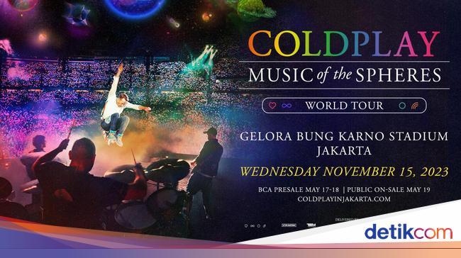 Kapan Tiket Coldplay Jakarta dan Kuala Lumpur 2023 Dijual? Ini Tanggalnya! Kapan Tiket Coldplay Jakarta dan Kuala Lumpur 2023 Dijual? Ini Tanggalnya!