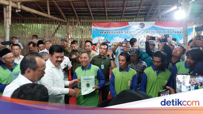 Selesaikan Sengkarut Sengketa Tanah Menteri Atr Disambut Riuh Warga