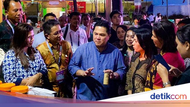 UMKM Binaan BNI Curi Perhatian Erick Thohir di Side Event KTT ASEAN