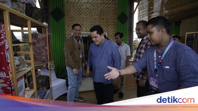 Erick Thohir Cek UMKM Binaan BUMN di KTT ASEAN, Ada yang Tembus Eropa