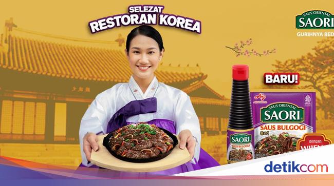 Ada SAORI Saus Bulgogi, Bikin Hidangan ala Korea di Rumah Jadi Gampang