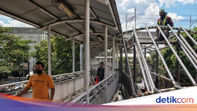 Progres Revitalisasi Halte Terintegrasi TransJakarta Manggarai