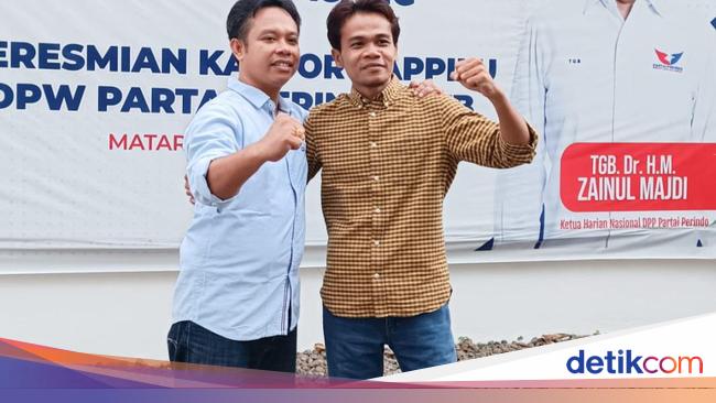 Sehari Gabung Perindo, Eks Ketua Angkatan Muda Golkar NTB Langsung Nyaleg Sehari Gabung Perindo, Eks Ketua Angkatan Muda Golkar NTB Langsung Nyaleg
